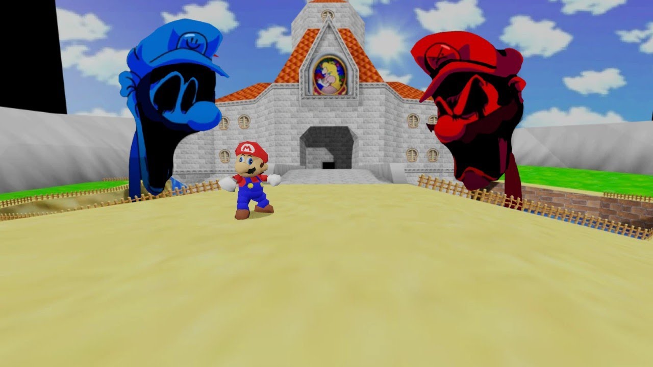 "HEY STINKY !" | Bloopers but the Mario Heads and SMG4 Mario sing it ...