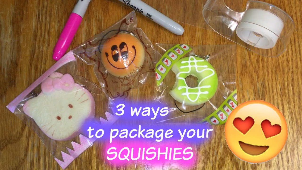 How to package your SQUISHIES 😱 - YouTube