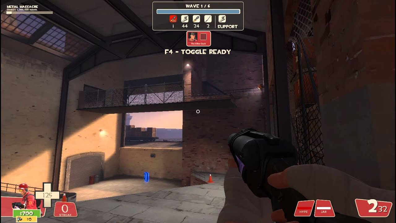 TF2 MVM: Helpful Mannhattan hype jump - YouTube