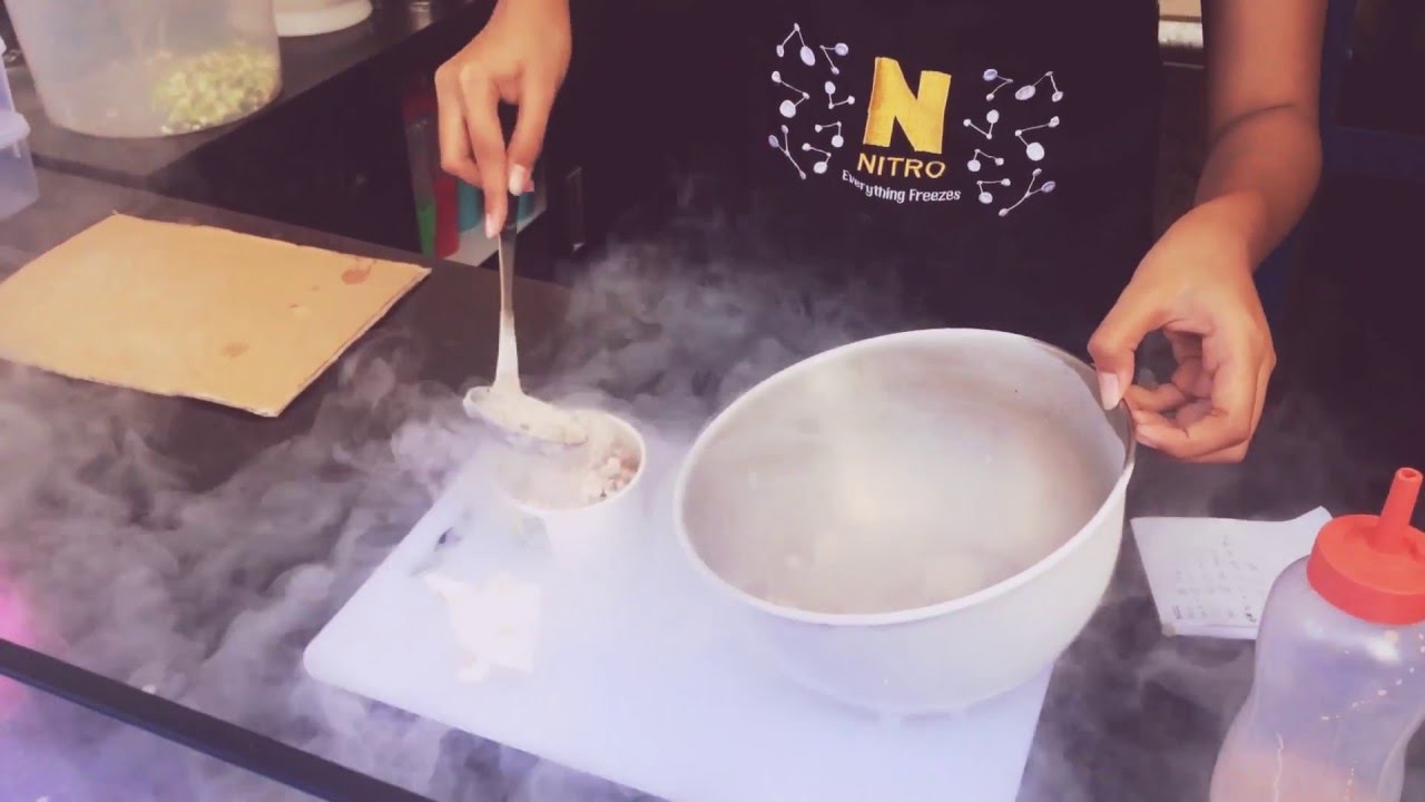 Nitro Ice Cream Made It - YouTube