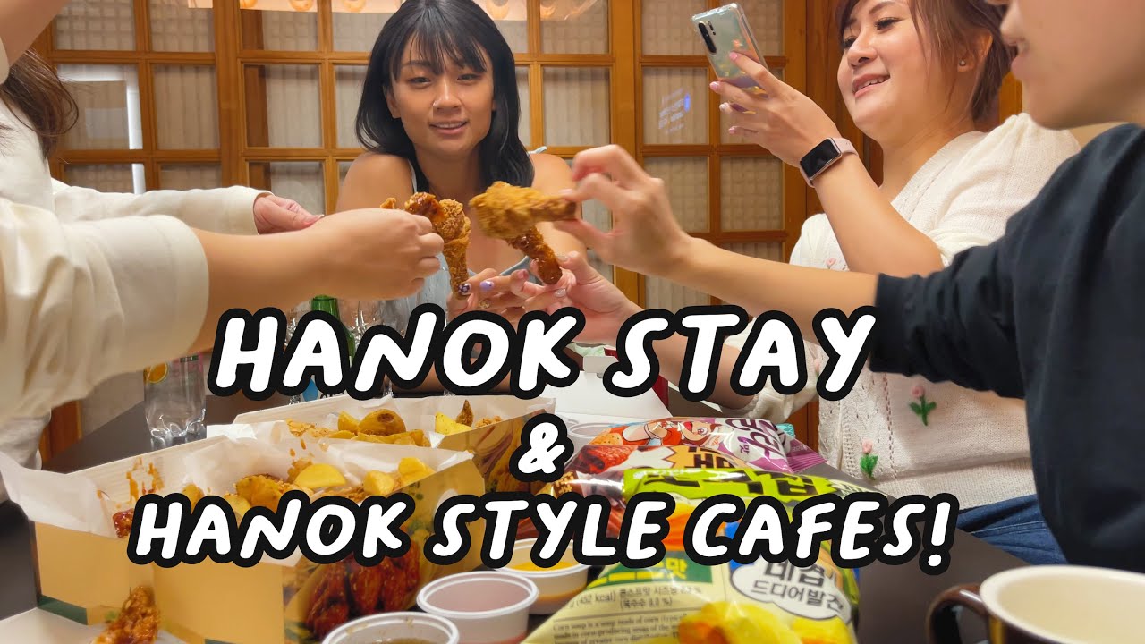 Hanok Stay + Hanok Style Cafes in Seoul 🇰🇷 (Cafe Onion, CheongSuDang ...