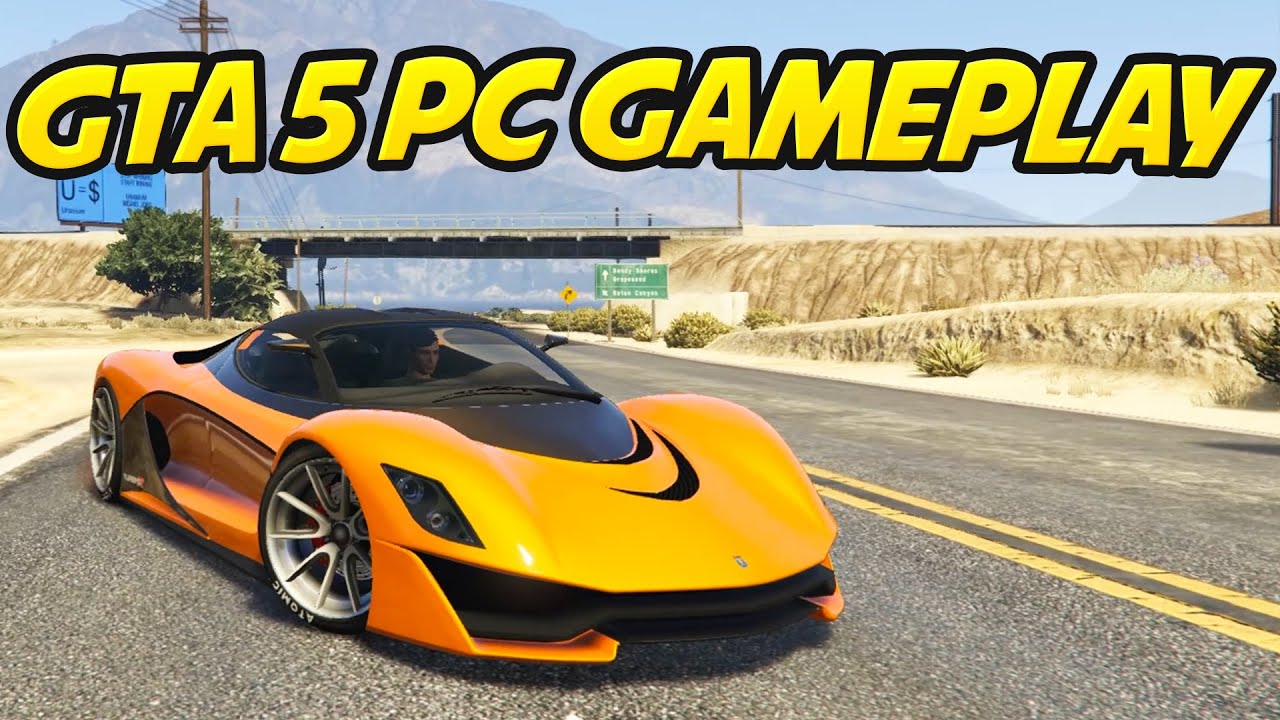 GTA 5 PC Gameplay : It's INCREDIBLE! (Grand Theft Auto 5 PC First ...