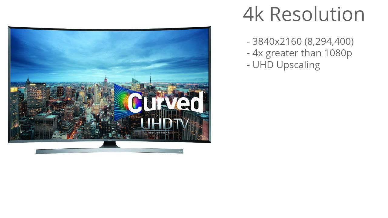 Samsung UN65JU7500 Curved 65 Inch 4K Ultra LED TV Virtual Review - YouTube