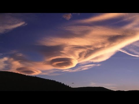 UFO-like lenticular cloud || Turkey || Brusa || Unique Cloud || Cloud ...