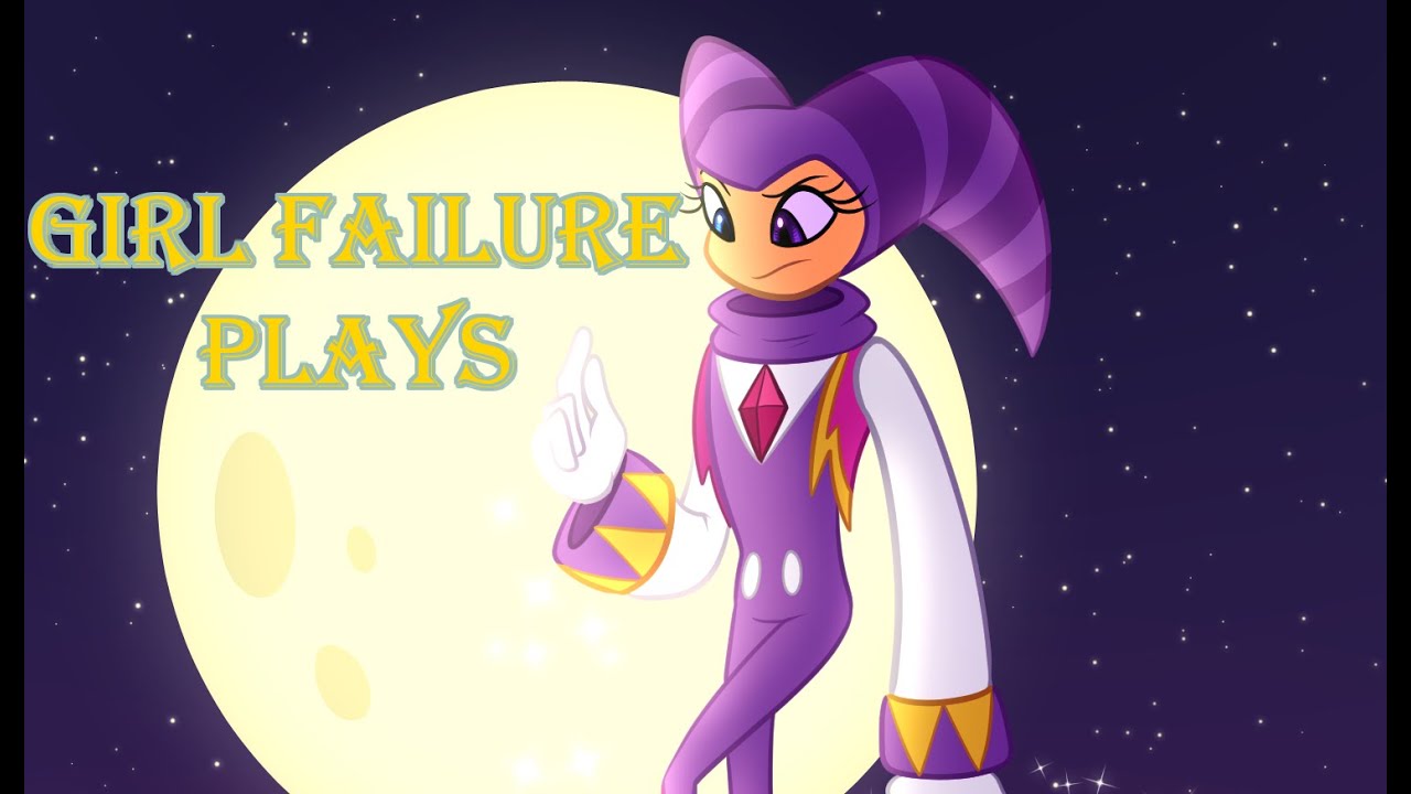 Girl Failure Plays NiGHTS into Dreams To Not Be Sad - YouTube