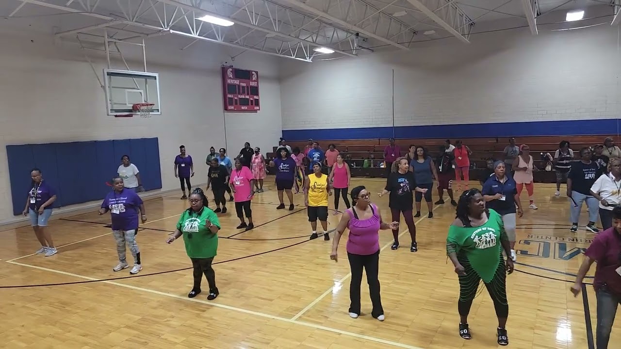 Sisters of Soul Line Dance Class, Canton Ohio - YouTube