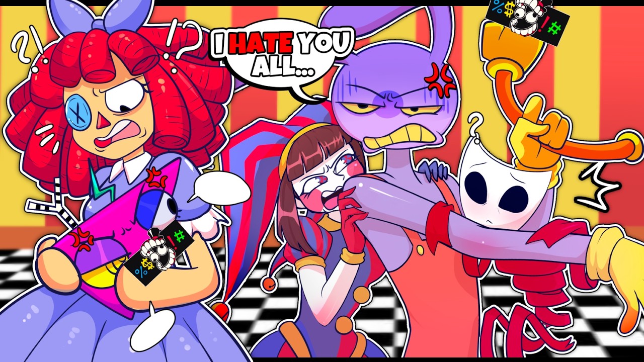 Pomni X Jax & Gangle's Zooble Parts Problem | The Amazing Digital ...