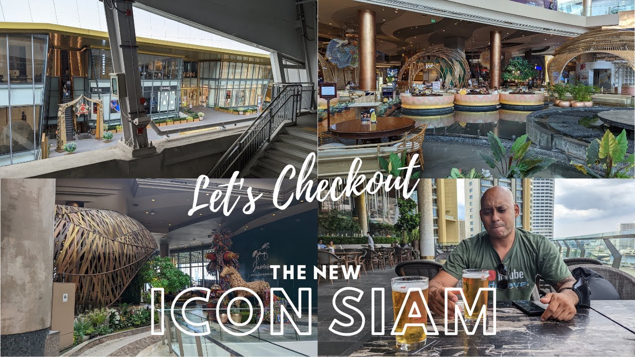 New Icon Siam Mall 🛍️+ How to get there + how much?💲 - YouTube