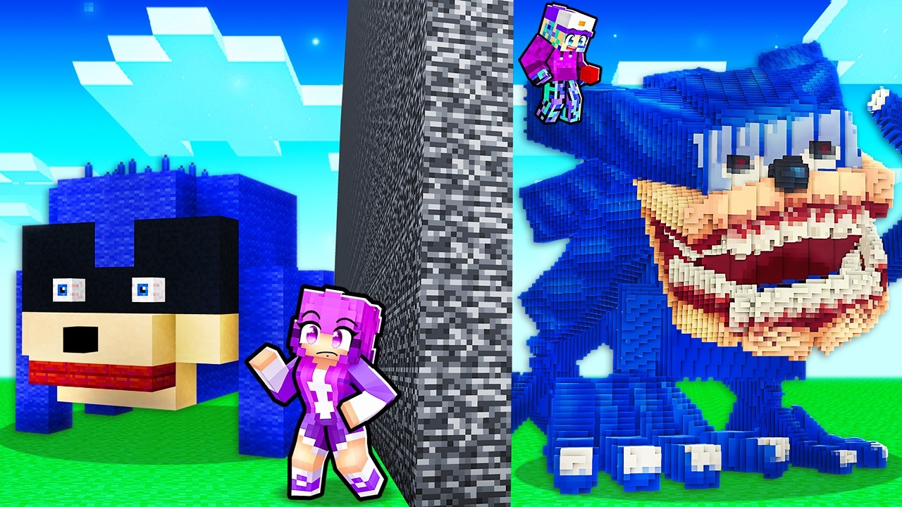 I Cheated with SHIN SONIC in a SONIC Build Battle! - YouTube