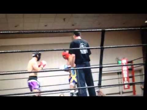 Richard Abraham 2nd Muay Thai fight - YouTube