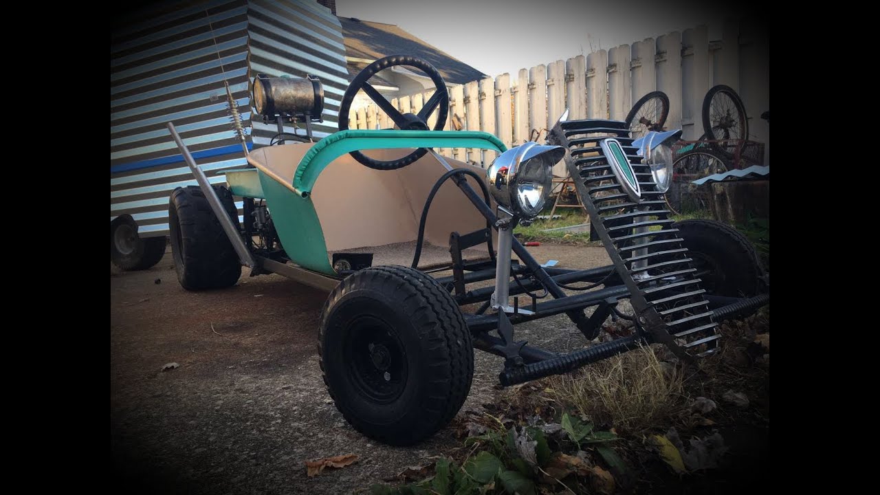 ANOTHER RAT ROD BUILD (GO KART)!! - YouTube