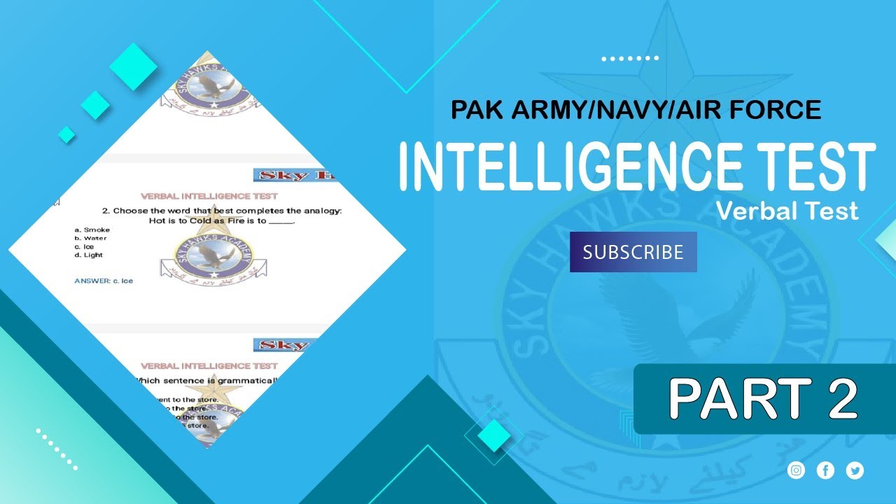 𝗜𝗻𝘁𝗲𝗹𝗹𝗶𝗴𝗲𝗻𝗰𝗲 𝗧𝗲𝘀𝘁 | 𝗣𝗿𝗲-𝗖𝗮𝗱𝗲𝘁 | 𝗣𝗔𝗙 , 𝗔𝗿𝗺𝘆 & 𝗡𝗮𝘃𝘆 𝗧𝗲𝘀𝘁 𝗣𝗿𝗲𝗽𝗮𝗿𝗮𝘁𝗶𝗼𝗻 ...