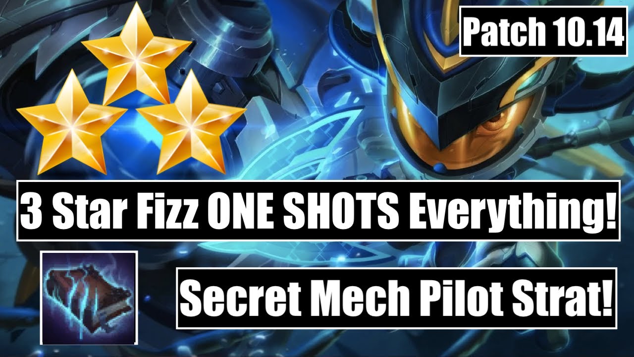 TFT Guide: SECRET MECH PILOT STRAT - 3 Star Fizz - INFILTRATORS - YouTube