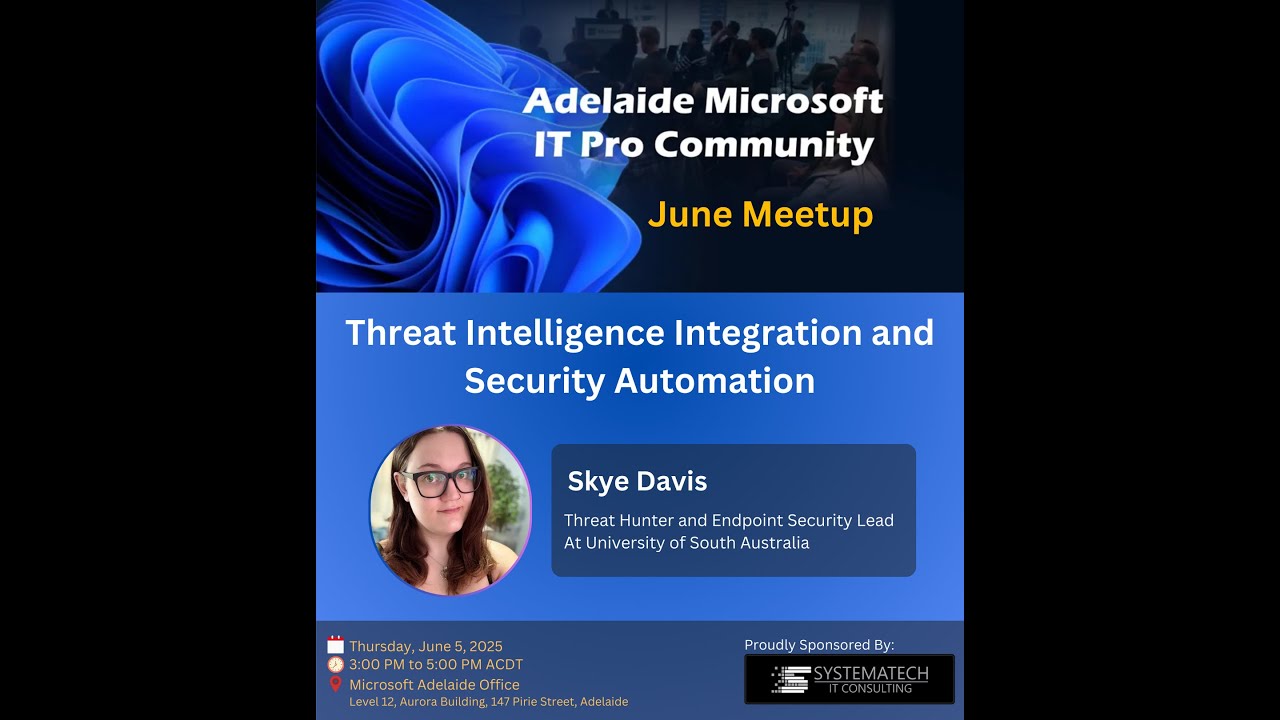 June 2025 Meetup - Threat Intelligence Integration and Security ...