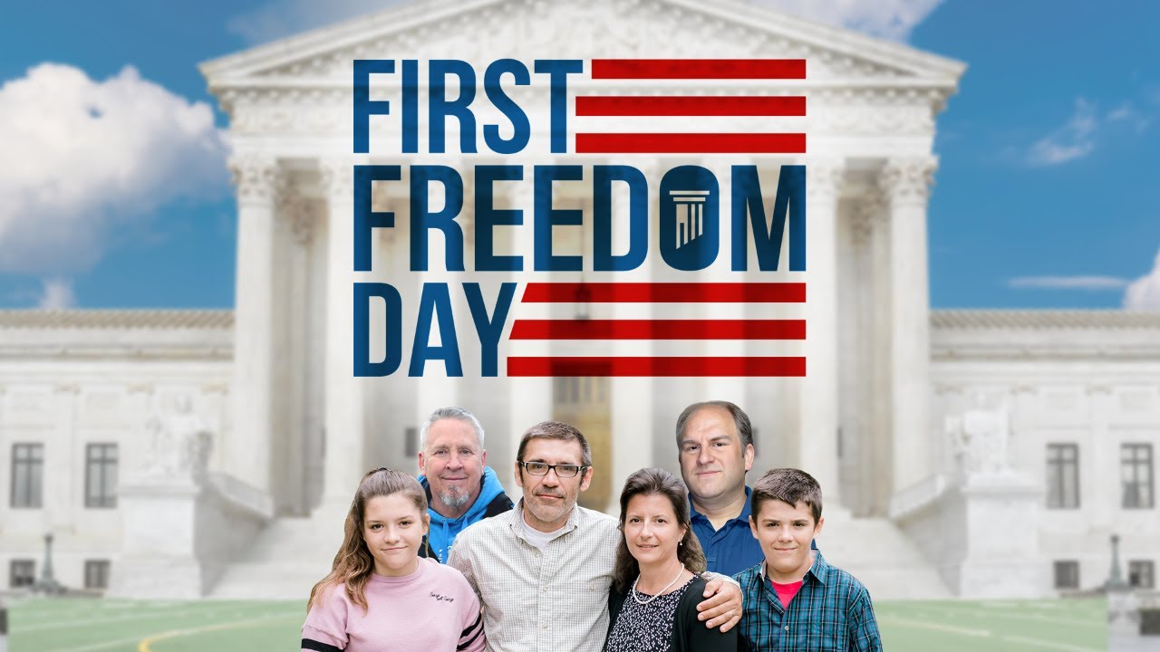 Thanks for Celebrating First Freedom Day - YouTube