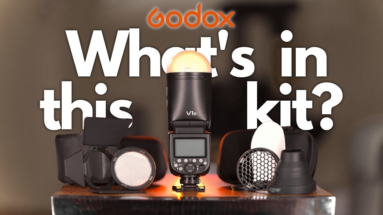 Godox V1 Sony Camera Flash Kit Unboxing - What's Included Inside? - YouTube