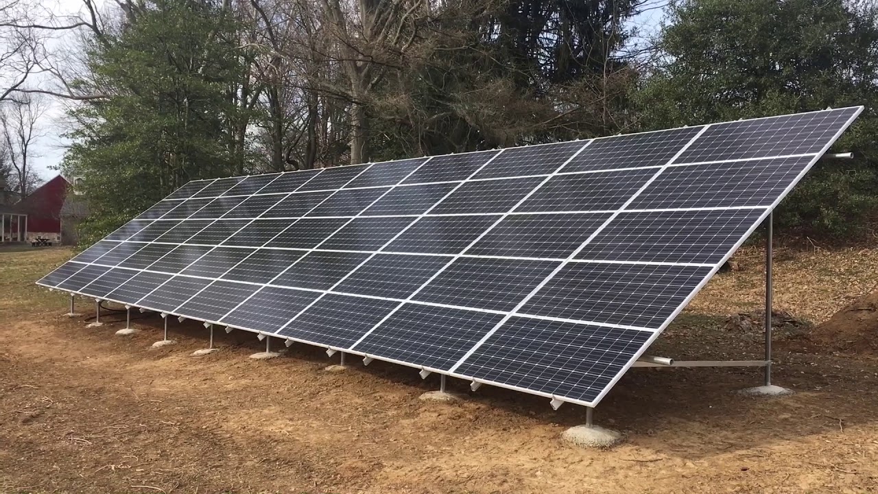 Tour a 17 kW Solar Power System in Lancaster County - Belmont Solar ...