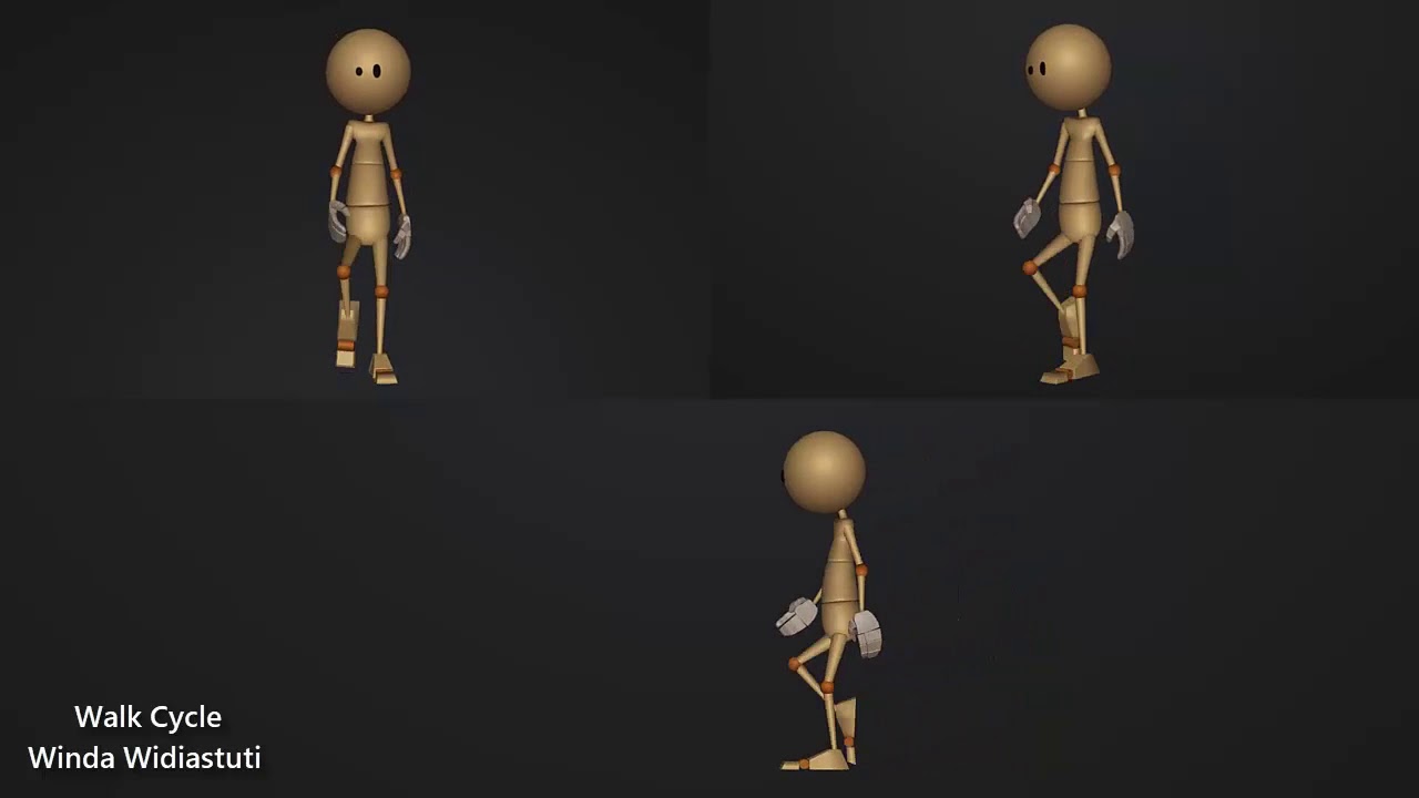 3D Walk Cycle In Blender - YouTube