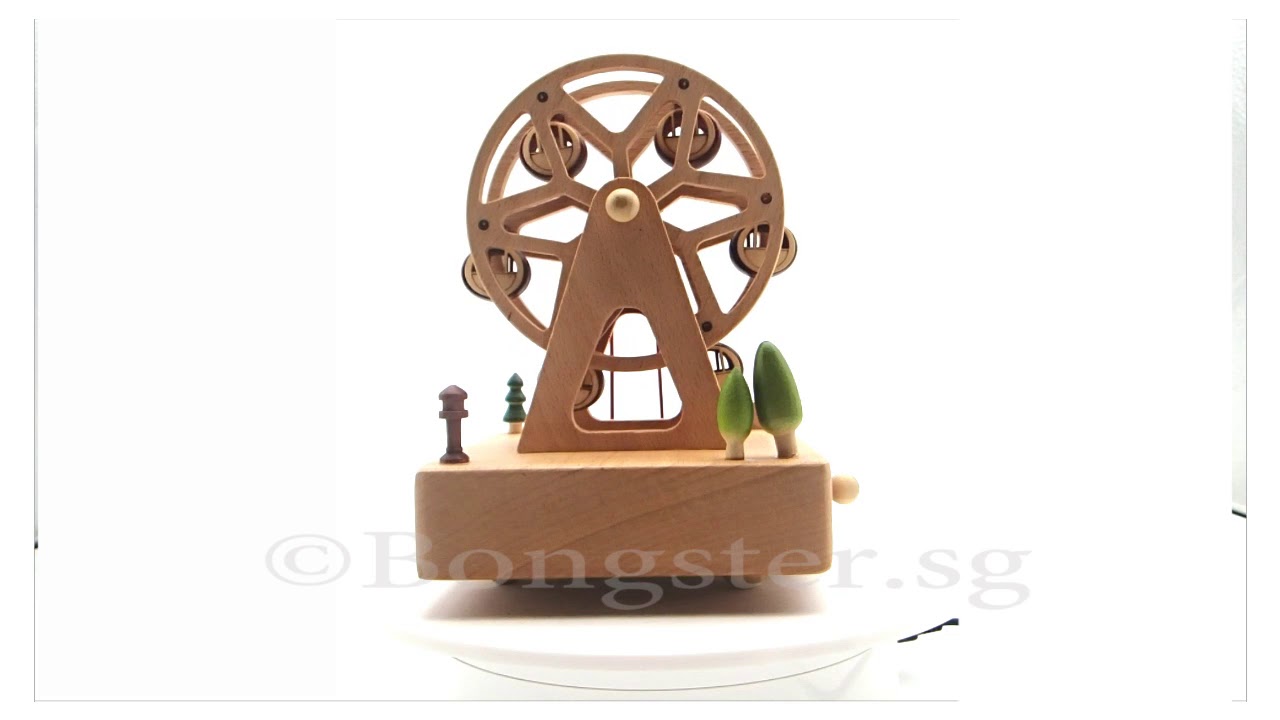 Music Box Ferris Wheel YP1501A - YouTube