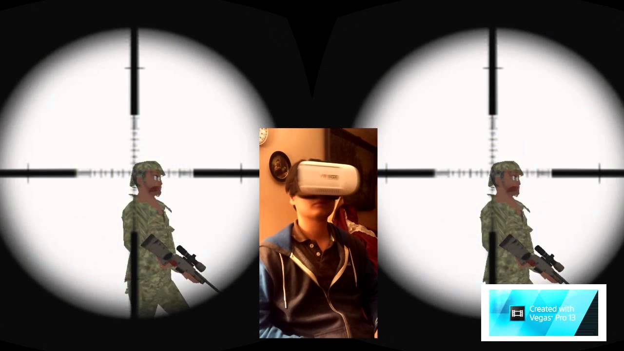 gameplay sniper vr realidad virtual - YouTube