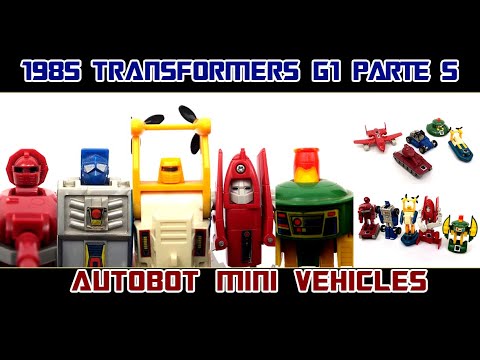 1985 G1 Transformers Parte 5 Autobot Mini Vehicles - YouTube