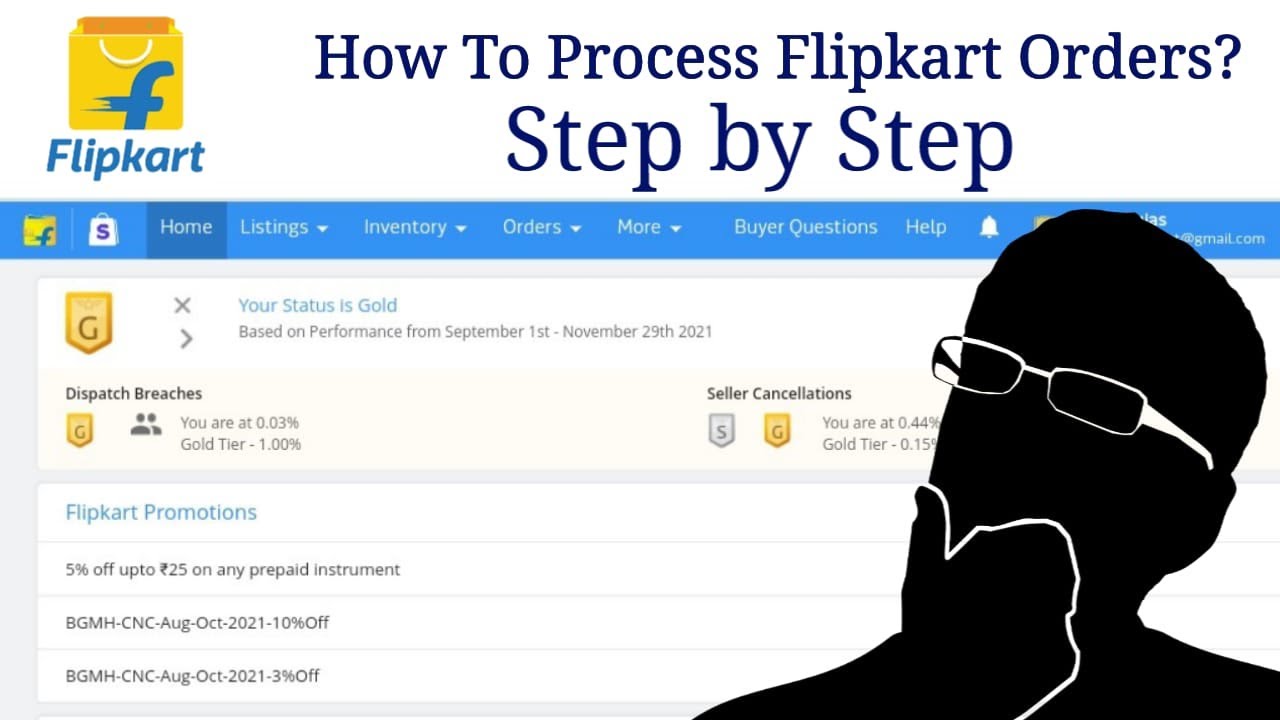How to process orders on Flipkart Seller / Flipkart Order Processing in ...