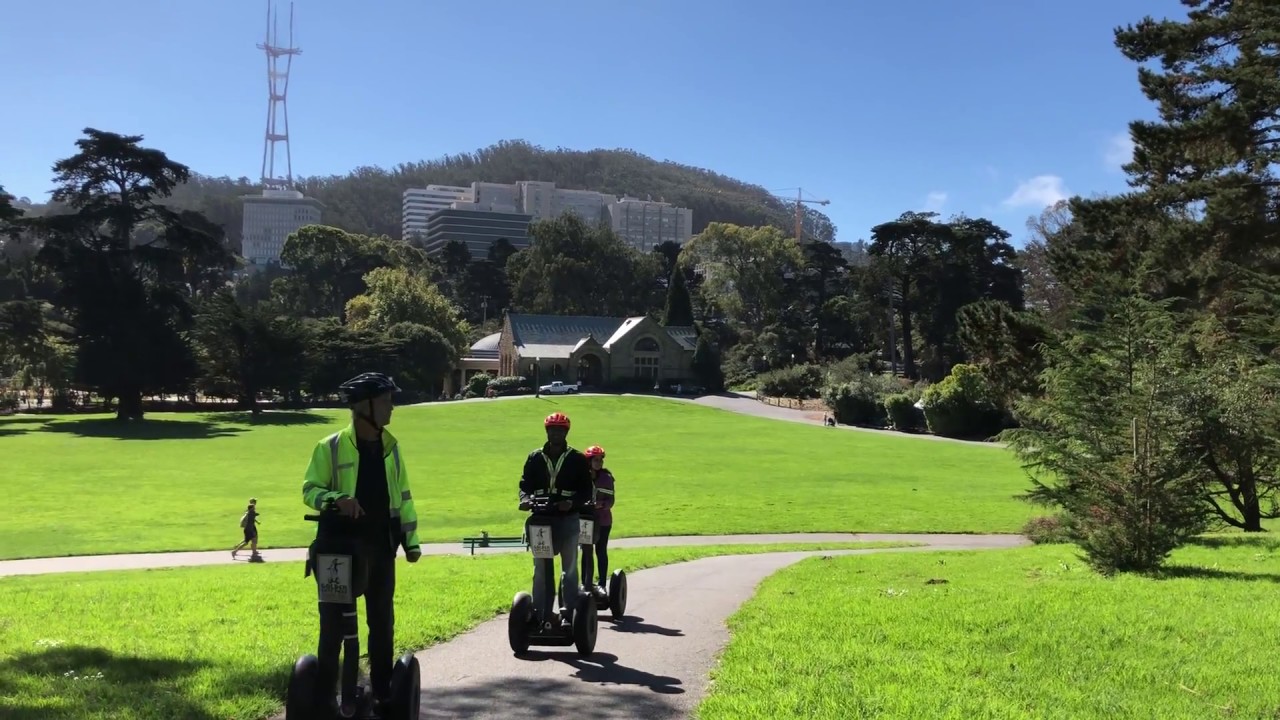 Exploring Golden Gate Park on Segway - YouTube