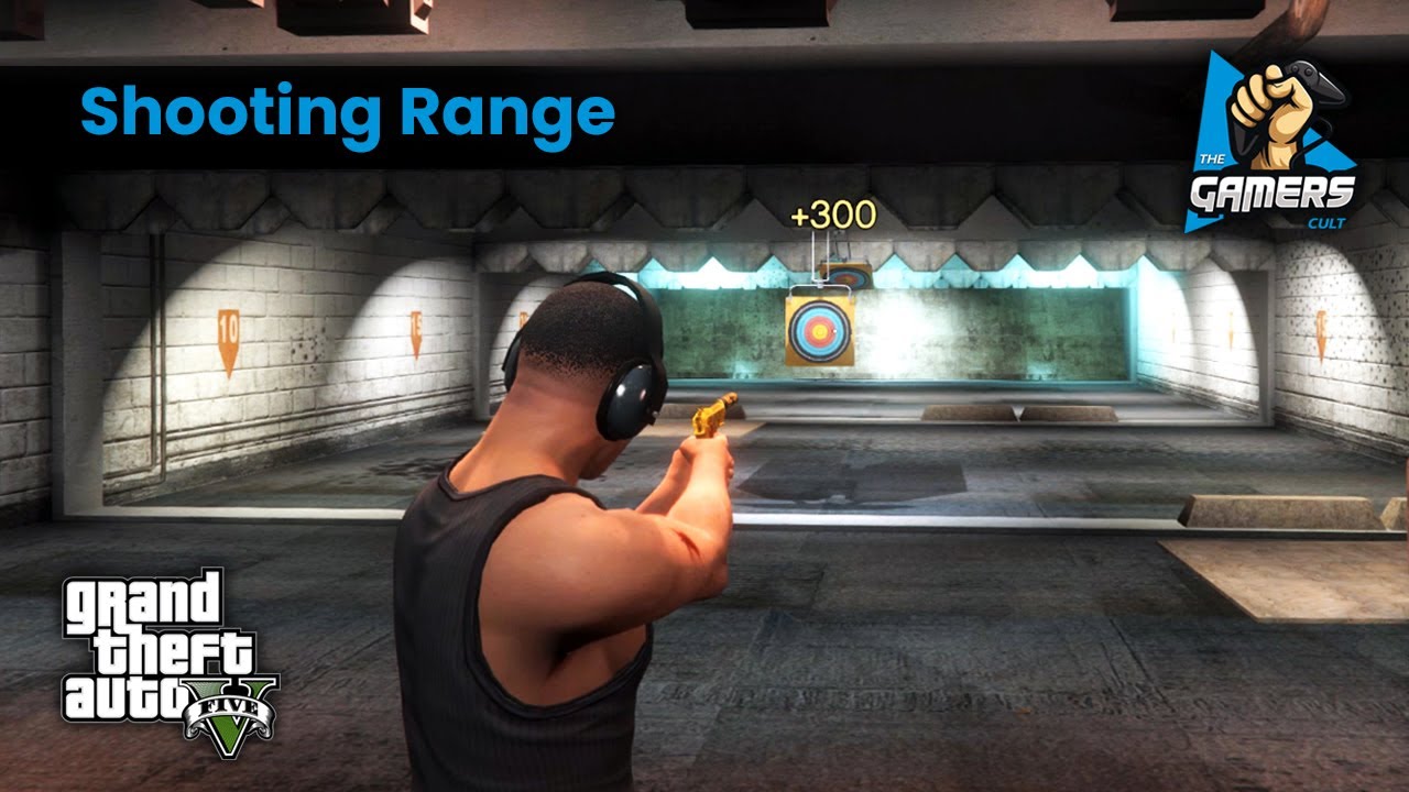 Franklin at Ammu-Nation Shooting Range | GTA 5 - YouTube