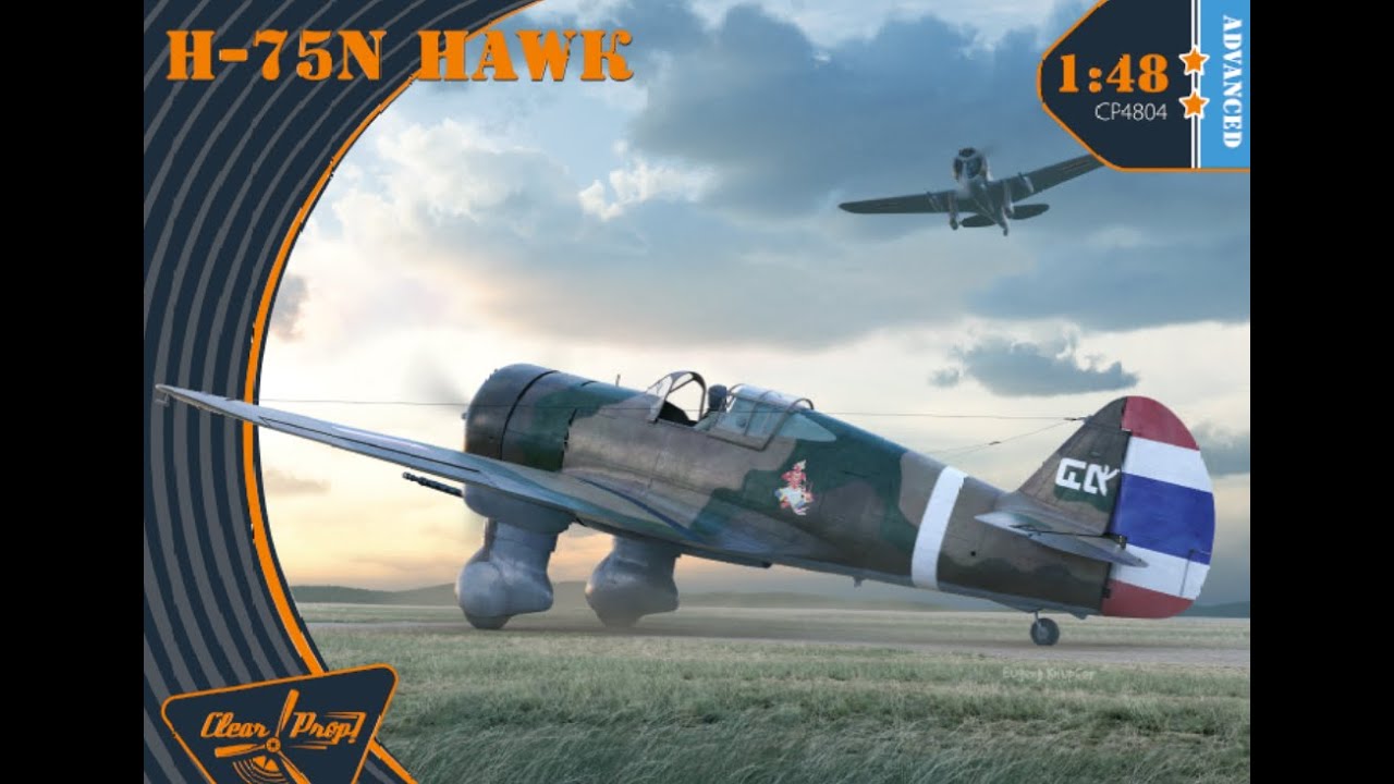 Curtiss H-75 Hawk 1/48 Clear Prop CP4803 - YouTube