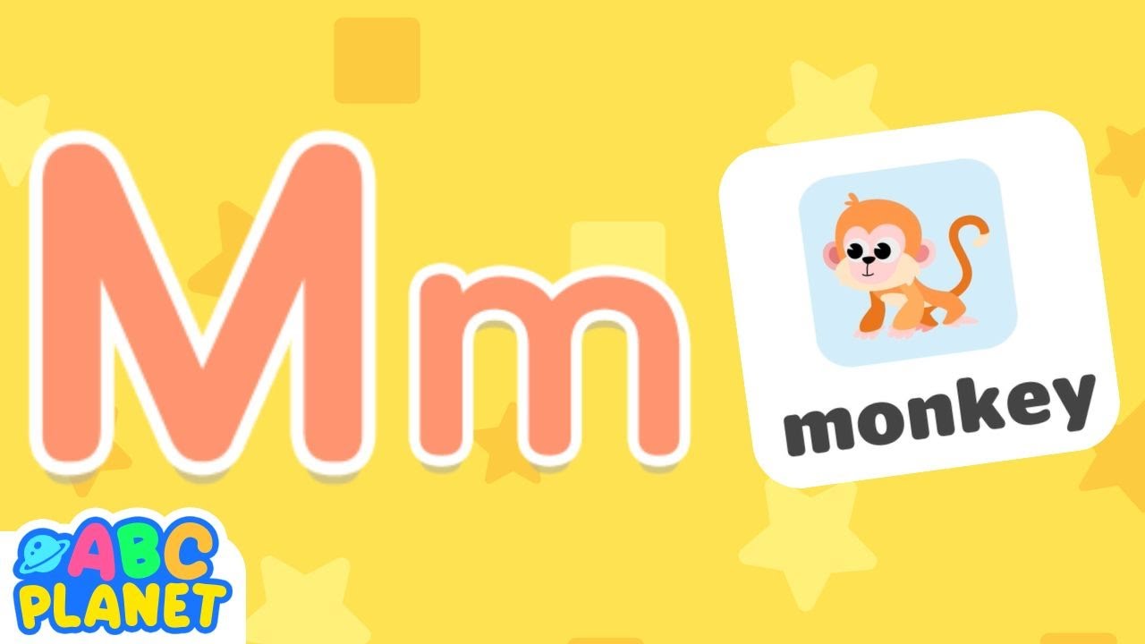 Learn Letter M 🐒 | Recognition and Phonics | Learning the Alphabet with ...