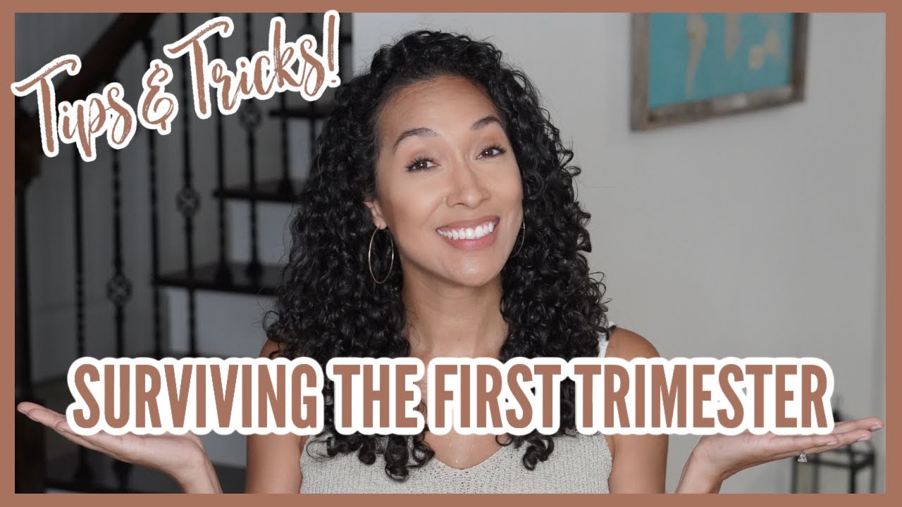 FIRST TRIMESTER MUST HAVES - Survival Tips From a Second Time Mom - YouTube