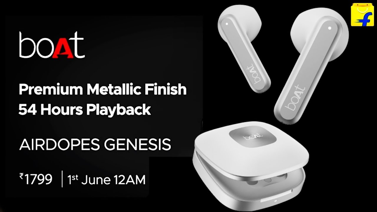 Boat Airdopes Genesis Earbuds | 13mm Drivers | Beast Mode | ENx ...