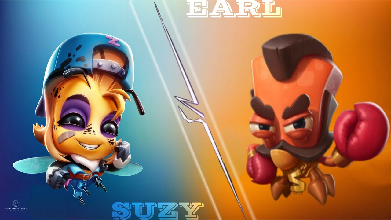 "SUZY VS EARL" Solo Matches // Zooba Zoo Battle Arena // - YouTube