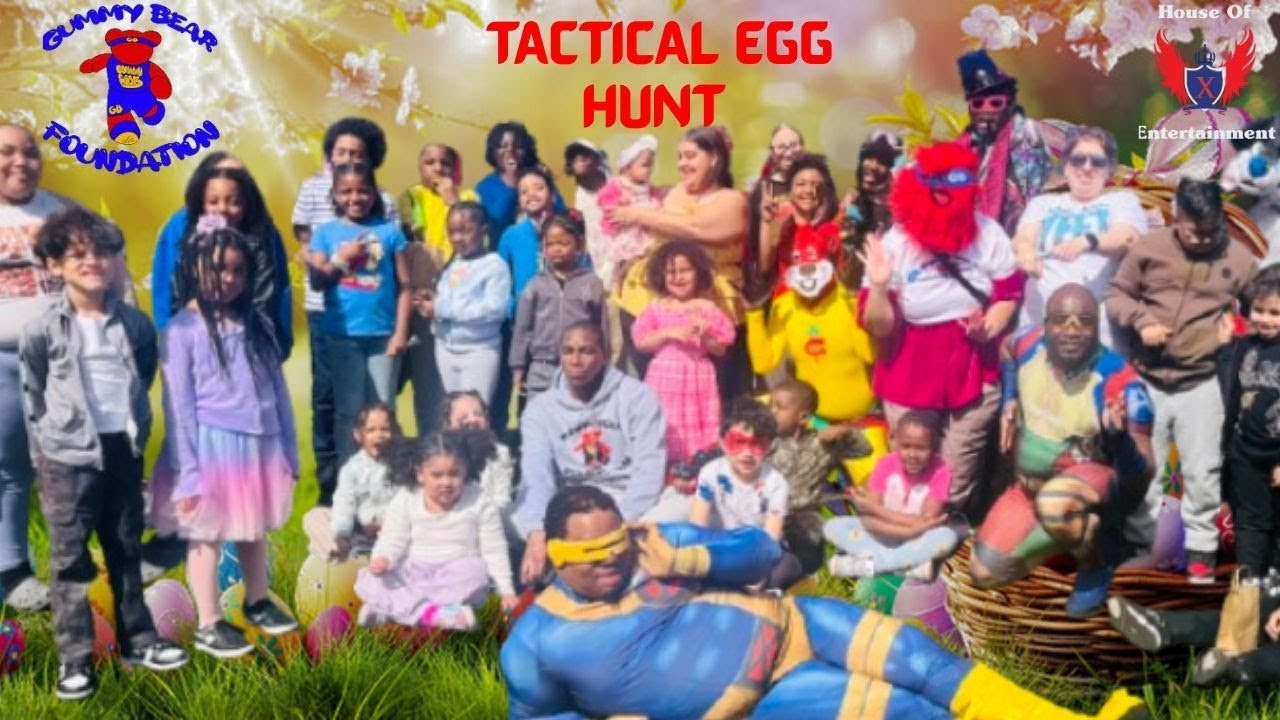 EPIC EASTER DAY: TACTICAL EGG HUNT BY @gummybearfoundation4760 FAMILY ...