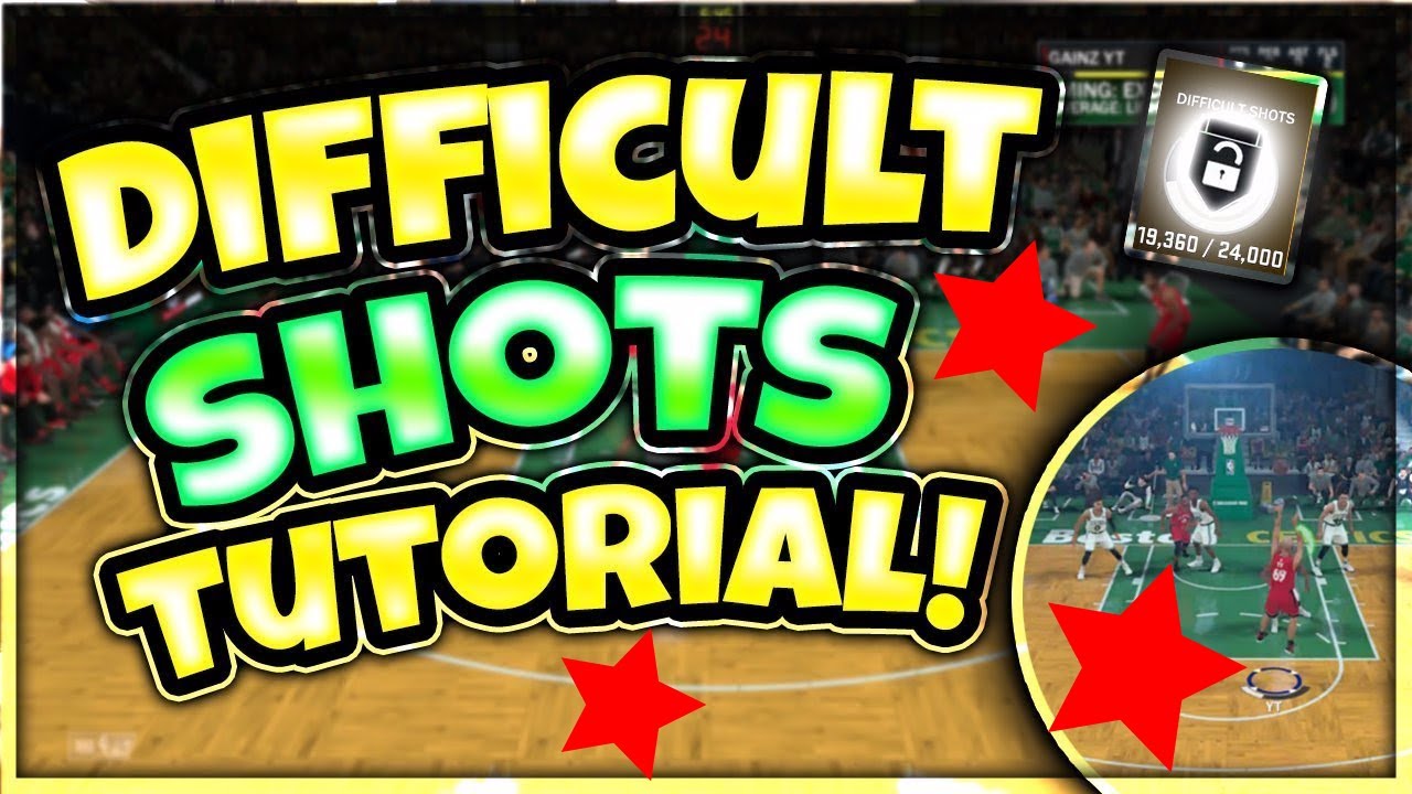 NBA 2K18!! | GET DIFFICULT SHOT BADGE IN 1 DAY!! | FASTEST METHOD ...