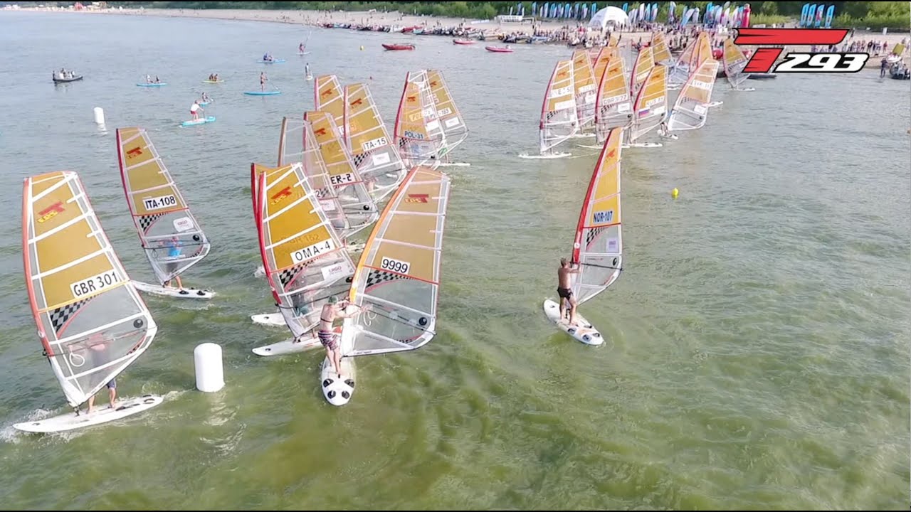 BIC TECHNO 293 EUROPEAN CHAMPIONSHIP 2016 - Day 4(6) - YouTube