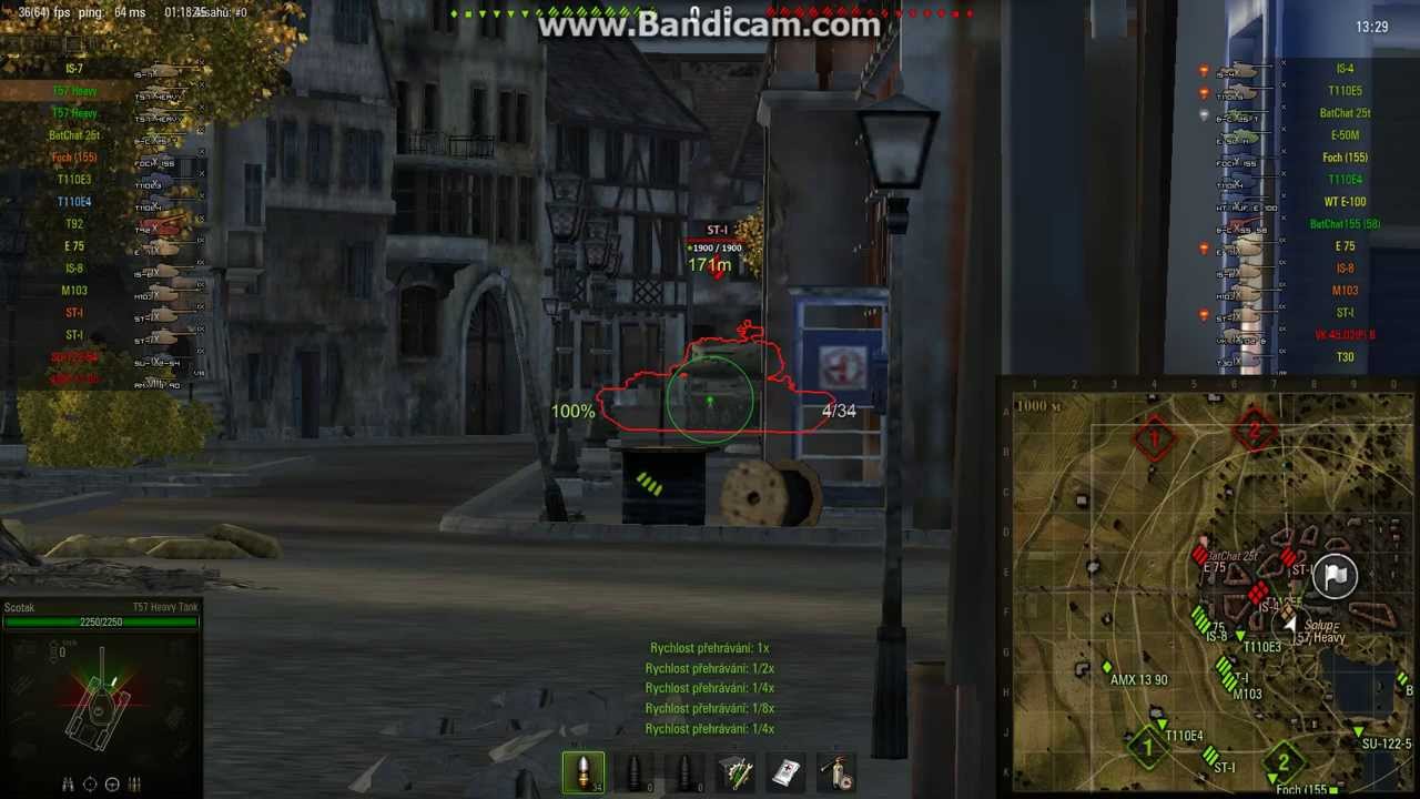 WOT STI špatný..opravdu špatný den:-) 2 minuty na place a četa v ...