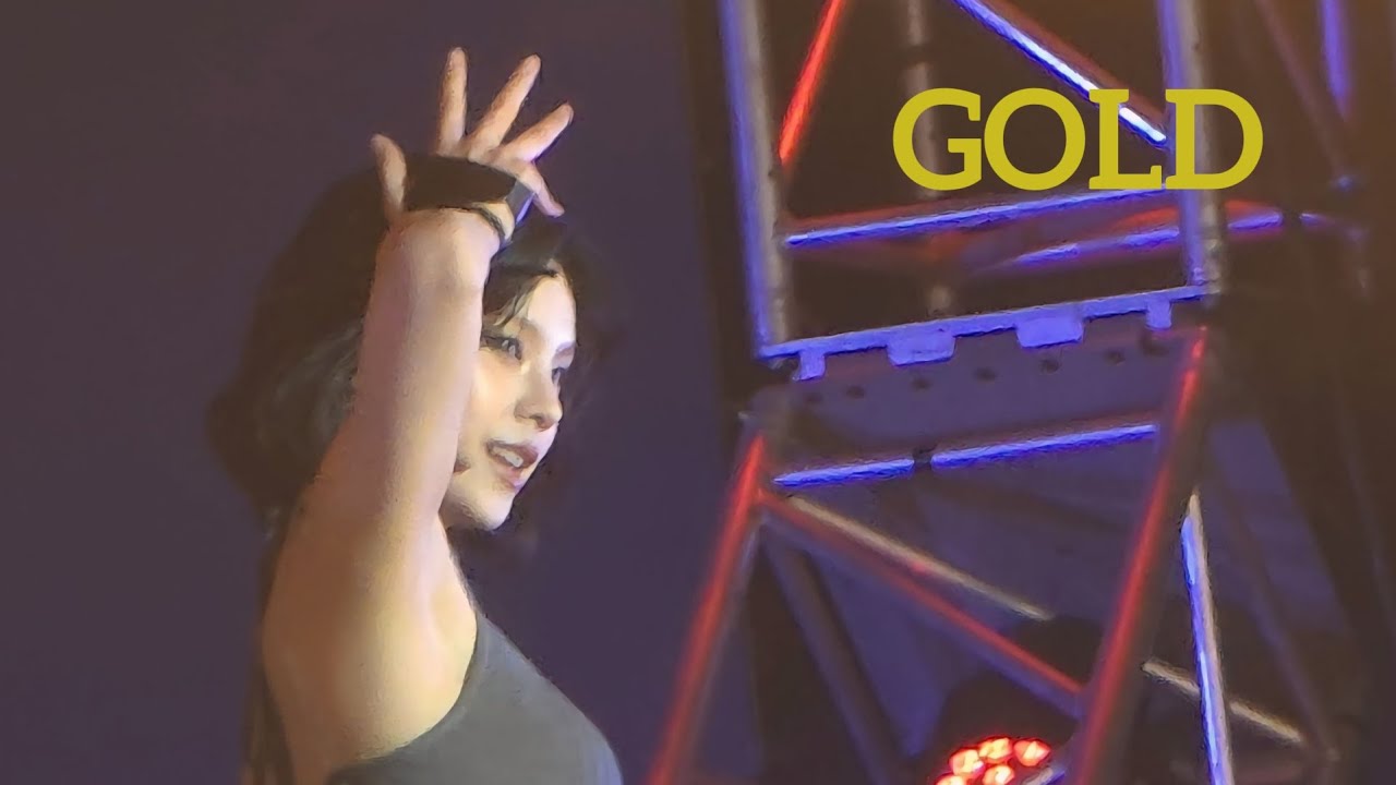 250425 ITZY YEJI 'GOLD' | K-FLOW3 IN TAIWAN - YouTube