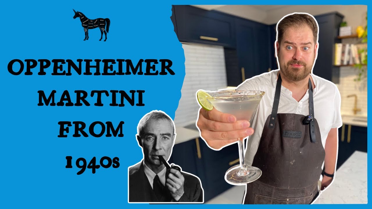 Food History: Oppenheimer's Favourite Cocktail - YouTube