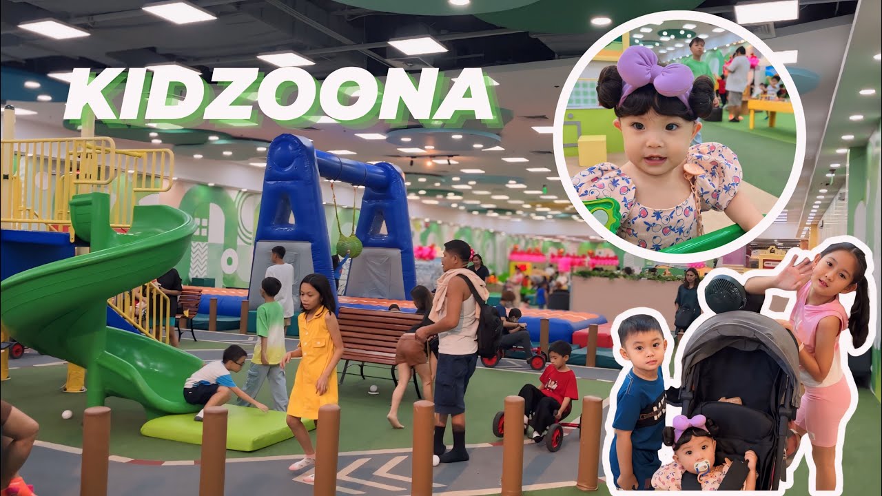 TINY EXPLORER | Baby's Day Out: 1-Year-Old's Playtime at KIDZOONA SM NORTH EDSA | ROGIE ST - YouTube