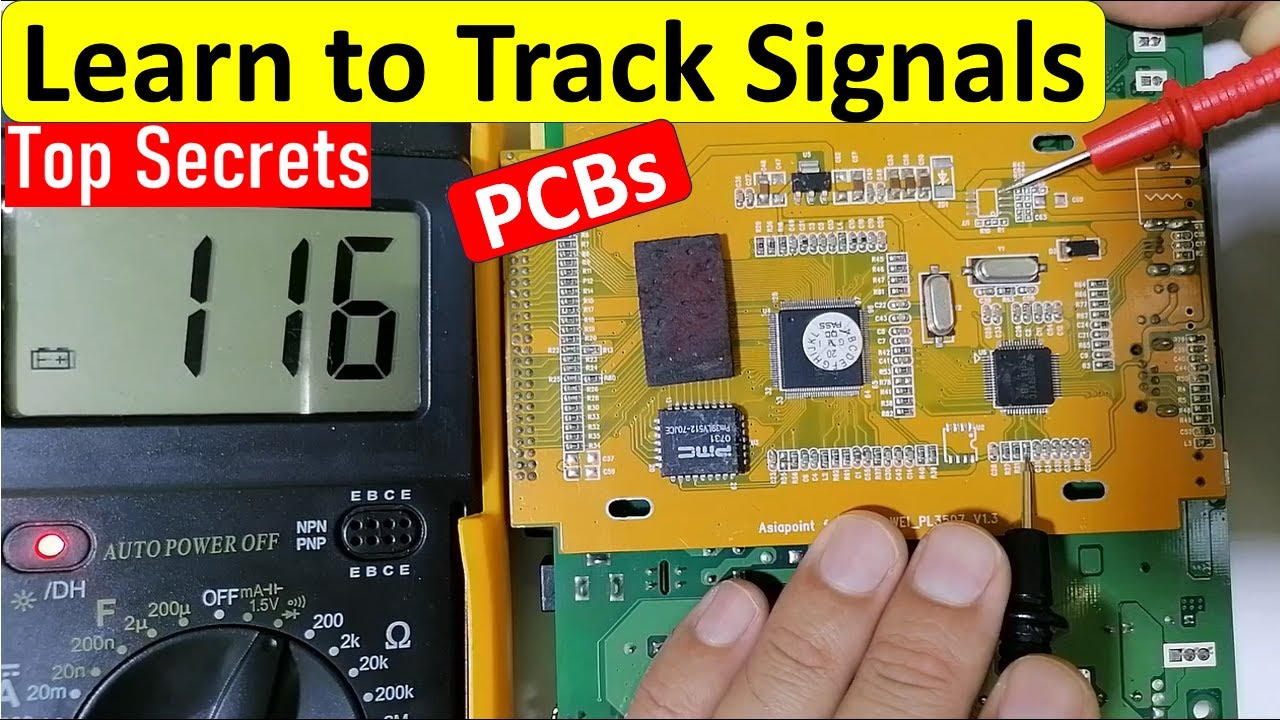 Learn the Secrets of Motherboard Signal Tracking | Trace Voltages on ...