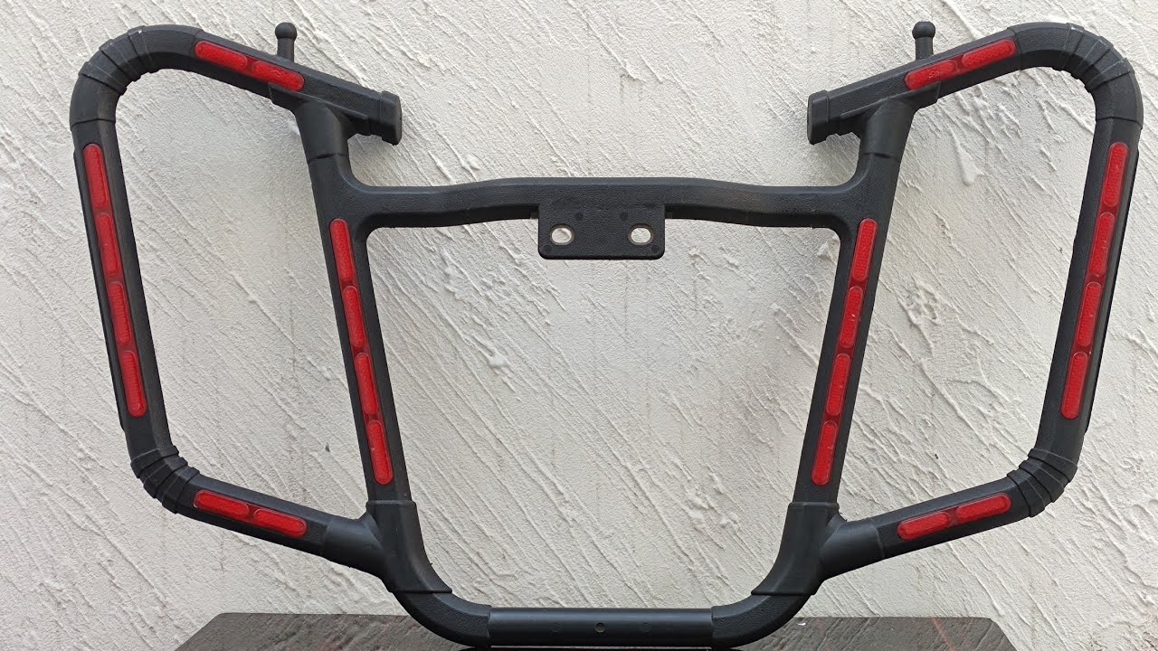 Plastic Coated Metal Crash Guard, Leg Guard, Safe Guard, Crash ...