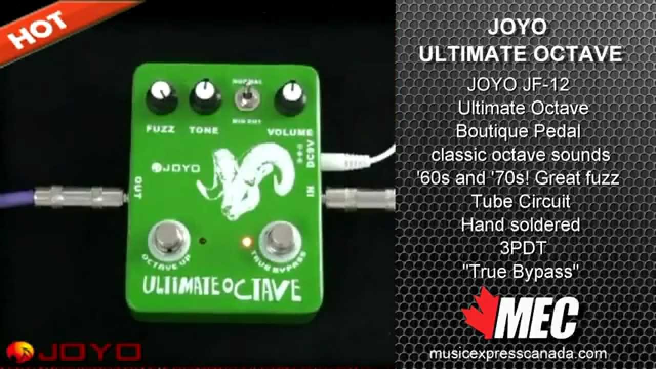 Joyo JF-12 Voodoo Octave Guitar Effect - YouTube