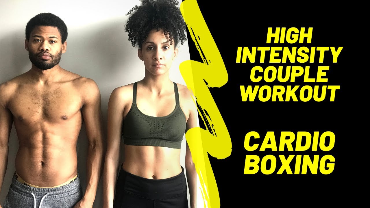 In Home High Intensity Cardio Boxing Workout | No Equipment - YouTube