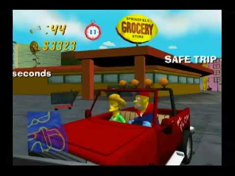 the simpsons road rage - YouTube