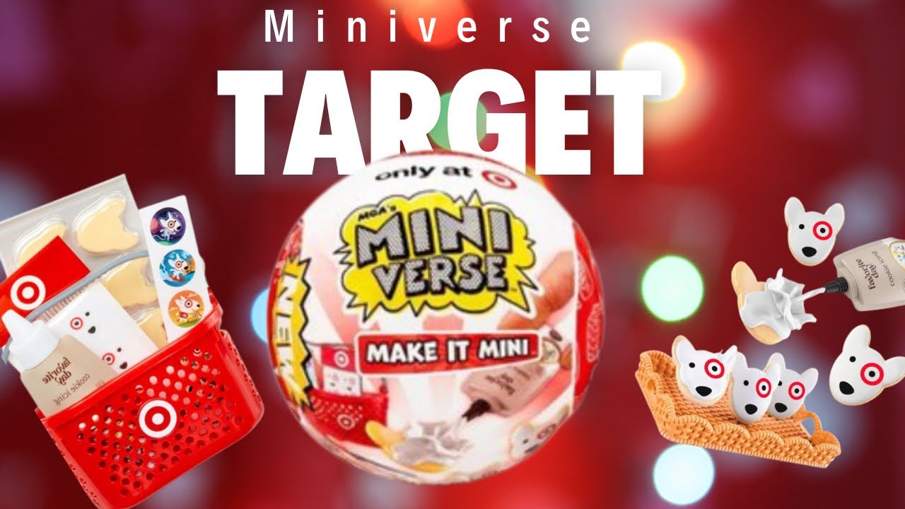 NEW MINIVERSE x TARGET unboxing - YouTube