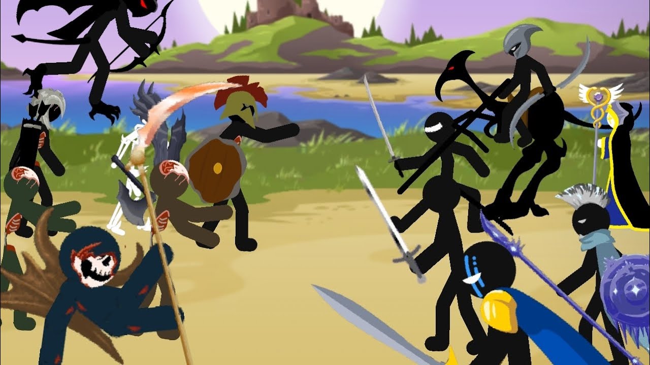 stick war - 2 season /анимация по игре stick war 3 - YouTube