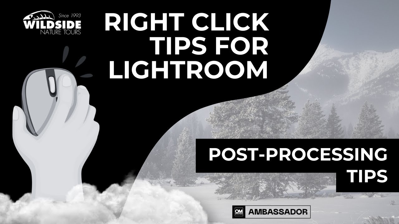 Right Click Tips for Lightroom - Post Processing - YouTube