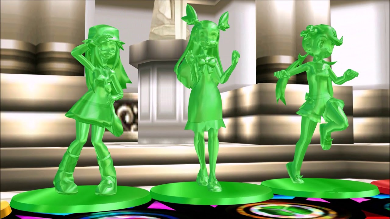 MMD ASFR - Pokémon Statue Chamber (color ver.) - YouTube