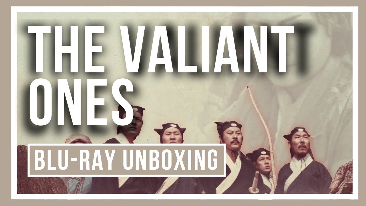 THE VALIANT ONES (Masters of Cinema) Blu-ray Unboxing - YouTube